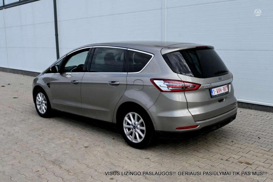 Grey Ford S-Max 2016 in Kretinga, with an engine capacity of 2.00 L and mileage of 241 thousand km for 9999 €, photo 16 on AUTOMOTO.COM.LV