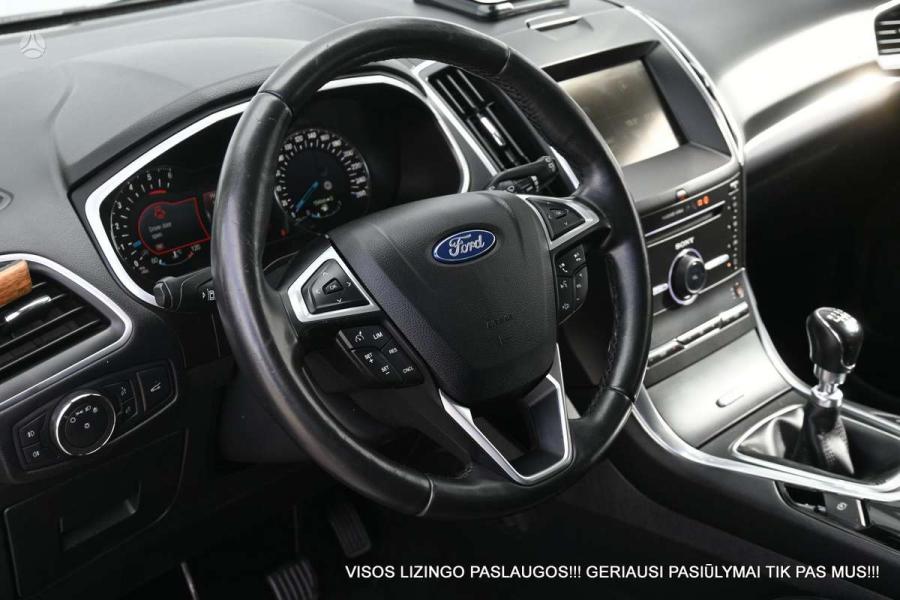 Grey Ford S-Max 2016 in Kretinga, with an engine capacity of 2.00 L and mileage of 241 thousand km for 9999 €, photo 24 on AUTOMOTO.COM.LV