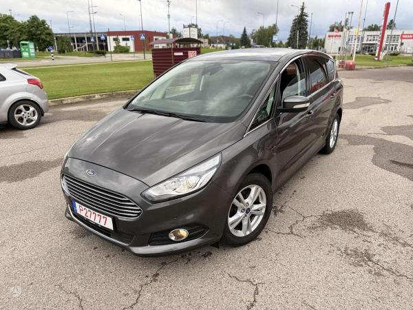 Pelēks Ford S-Max 2016 Ukmergė, ar dzinēja tilpumu 2.00 L un nobraukumu 260 tūkst. km par 8850 €, foto 1 vietnē AUTOMOTO.COM.LV
