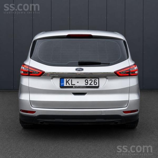 Ford S-Max 2016 Rīga vietnē Pelēks Ford S-Max 2016 Rīga, ar dzinēja tilpumu 2.00 L un nobraukumu 201 tūkst. km par 7100 €, foto 6 vietnē AUTOMOTO.COM.LV