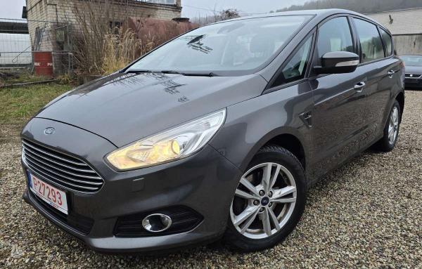 Pelēks Ford S-Max 2017 Kauņa, ar dzinēja tilpumu 2.00 L un nobraukumu 284 tūkst. km par 8200 €, foto 3 vietnē AUTOMOTO.COM.LV