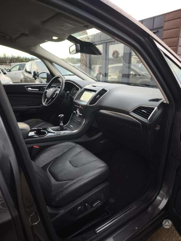Pelēks Ford S-Max 2017 Viļņa, ar dzinēja tilpumu 2.00 L un nobraukumu 278 tūkst. km par 9500 €, foto 11 vietnē AUTOMOTO.COM.LV
