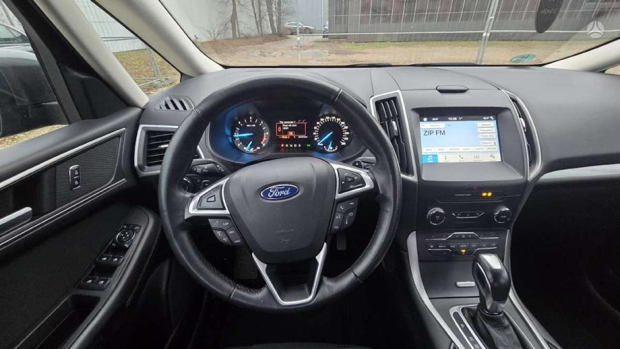 Grey Ford S-Max 2017 in Kaunas, with an engine capacity of 2.00 L and mileage of 282 thousand km for 7990 €, photo 11 on AUTOMOTO.COM.LV