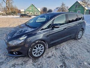 Grey Ford S-Max 2017 in Taurage, with an engine capacity of 1.50 L and mileage of 241 thousand km for 6950 €, photo  on AUTOMOTO.COM.LV