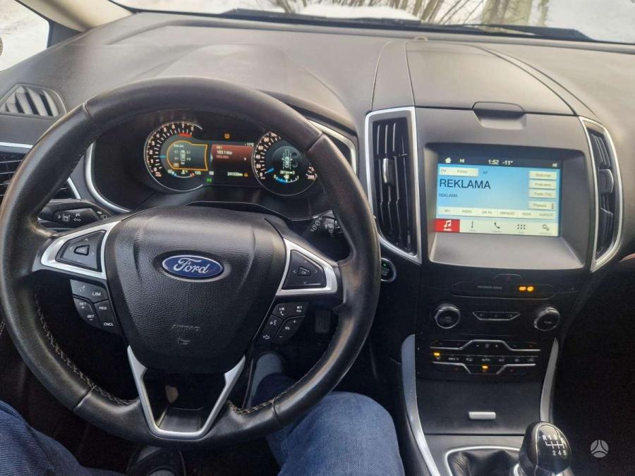 Pelēks Ford S-Max 2017 Tauragė, ar dzinēja tilpumu 1.50 L un nobraukumu 241 tūkst. km par 6950 €, foto 9 vietnē AUTOMOTO.COM.LV