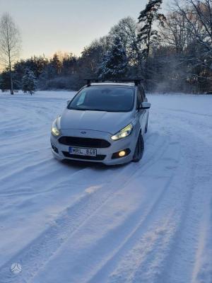 Pelēks Ford S-Max 2017 Prienai, ar dzinēja tilpumu 2.00 L un nobraukumu 198 tūkst. km par 10500 €, foto 4 vietnē AUTOMOTO.COM.LV