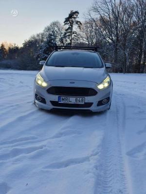 Pelēks Ford S-Max 2017 Prienai, ar dzinēja tilpumu 2.00 L un nobraukumu 198 tūkst. km par 10500 €, foto 12 vietnē AUTOMOTO.COM.LV