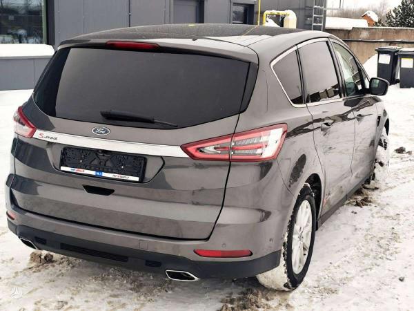 Pelēks Ford S-Max 2017 Šauļi, ar dzinēja tilpumu 2.00 L un nobraukumu 190 tūkst. km par 9300 €, foto 7 vietnē AUTOMOTO.COM.LV