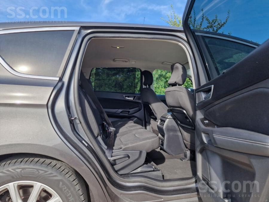 Pelēks Ford S-Max 2017 Liepāja, ar dzinēja tilpumu 1.50 L un nobraukumu 177 tūkst. km par 9950 €, foto 14 vietnē AUTOMOTO.COM.LV