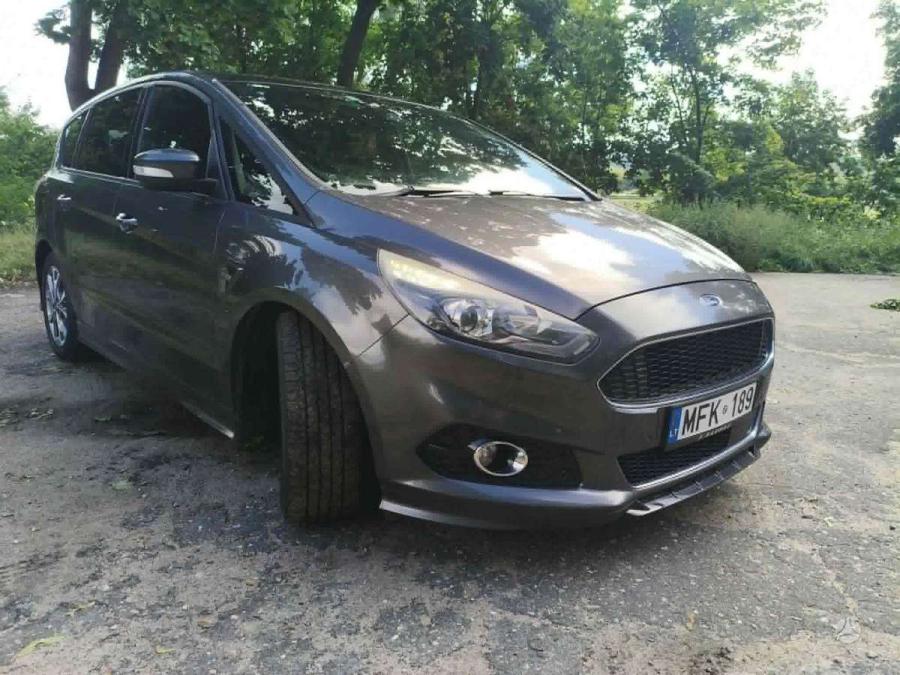 Grey Ford S-Max 2017 in Kaunas, with an engine capacity of 2.00 L and mileage of 327 thousand km for 8800 €, photo 18 on AUTOMOTO.COM.LV