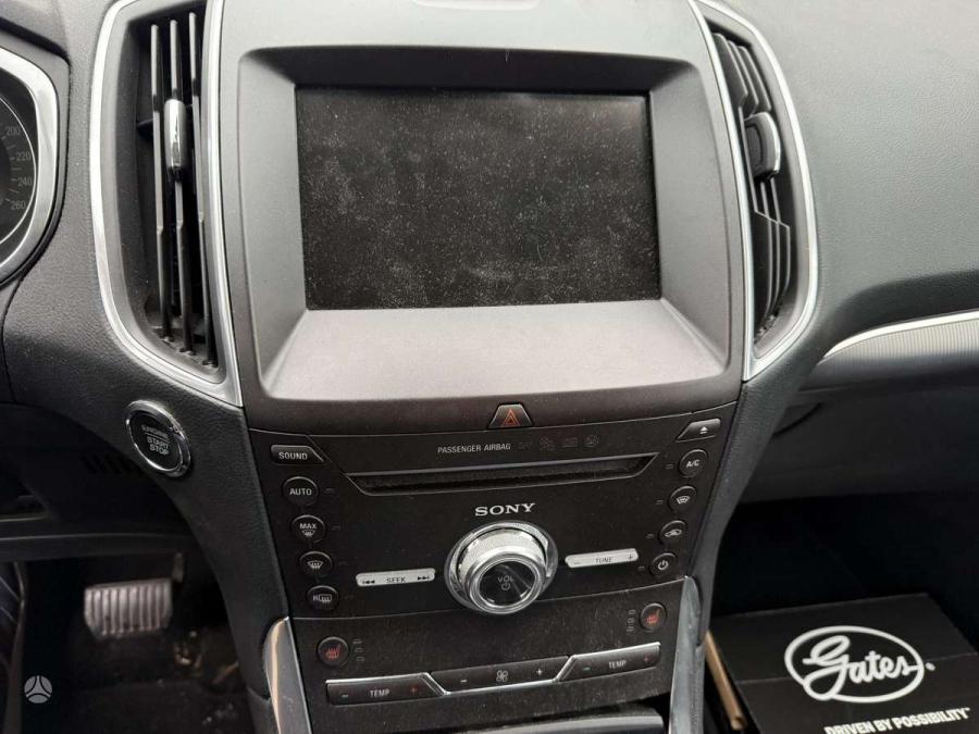 Pelēks Ford S-Max 2017 Tauragė, ar dzinēja tilpumu 2.00 L un nobraukumu 180 tūkst. km par 6200 €, foto 11 vietnē AUTOMOTO.COM.LV