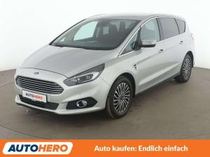 Grey Ford S-Max 2018 in Kaunas, with an engine capacity of 2.00 L and mileage of 87 thousand km for 23317 €, photo  on AUTOMOTO.COM.LV