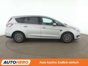 Grey Ford S-Max 2018 in Kaunas, with an engine capacity of 2.00 L and mileage of 87 thousand km for 23317 €, photo 7 on AUTOMOTO.COM.LV