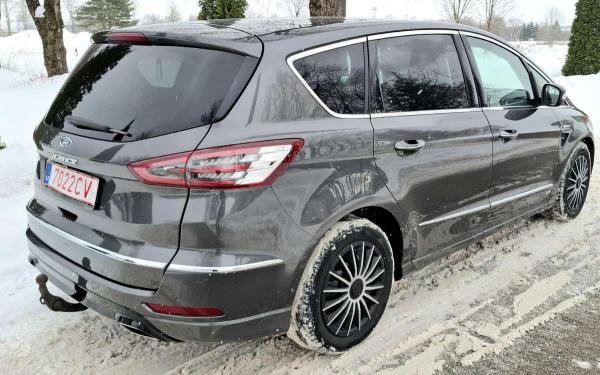 Pelēks Ford S-Max 2018 Tauragė, ar dzinēja tilpumu 2.00 L un nobraukumu 273 tūkst. km par 9200 €, foto 6 vietnē AUTOMOTO.COM.LV