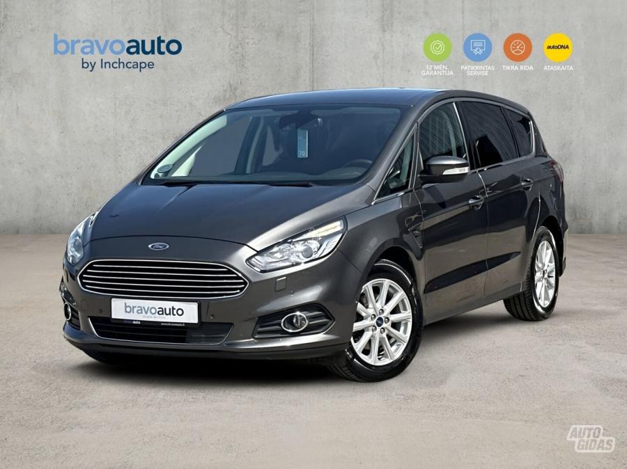 Pelēks Ford S-Max 2018 Kauņa, ar dzinēja tilpumu 1.50 L un nobraukumu 99 tūkst. km par 14271 €, foto 1 vietnē AUTOMOTO.COM.LV