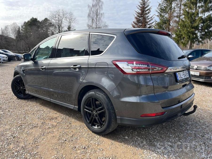Pelēks Ford S-Max 2018 Kuldīga, ar dzinēja tilpumu 2.00 L un nobraukumu 257 tūkst. km par 7490 €, foto 4 vietnē AUTOMOTO.COM.LV