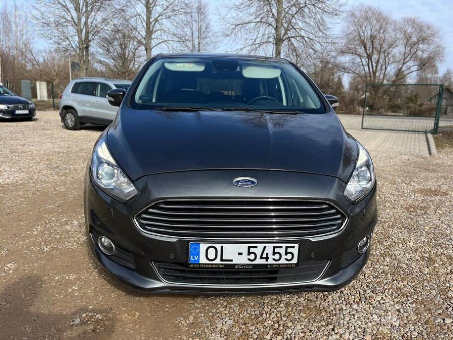 Pelēks Ford S-Max 2018 Kuldīga, ar dzinēja tilpumu 2.00 L un nobraukumu 257 tūkst. km par 7490 €, foto 9 vietnē AUTOMOTO.COM.LV