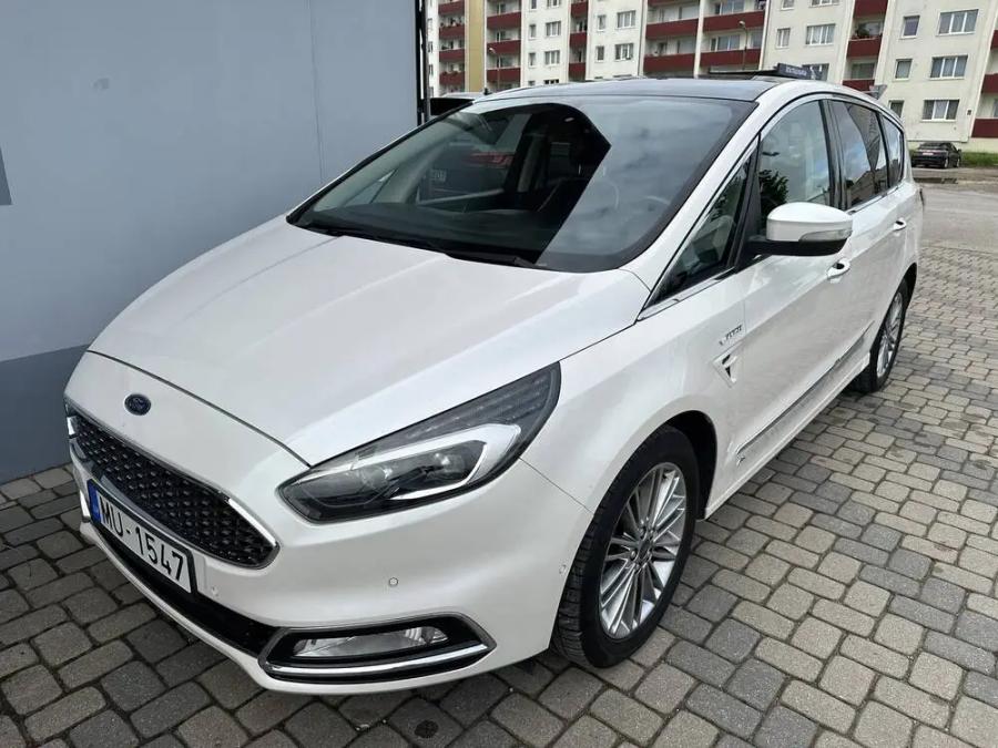 Pelēks Ford S-Max 2018 Talsi, ar dzinēja tilpumu 2.00 L un nobraukumu 357 tūkst. km par 12800 €, foto 33 vietnē AUTOMOTO.COM.LV