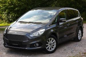 Grey Ford S-Max 2018 in Kretinga, with an engine capacity of 1.50 L and mileage of 162 thousand km for 9499 €, photo 3 on AUTOMOTO.COM.LV