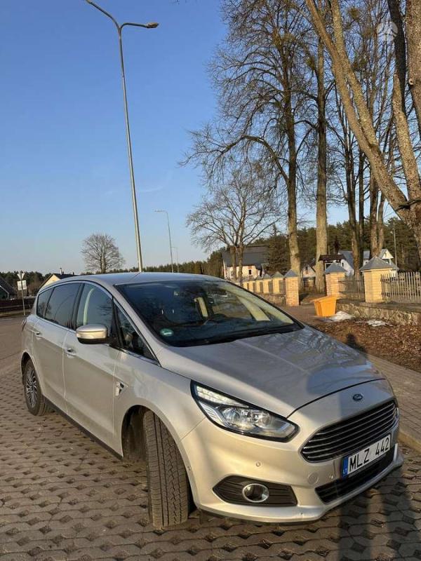 Grey Ford S-Max 2019 in Druskininkai, with an engine capacity of 2.00 L and mileage of 243 thousand km for 9100 €, photo 3 on AUTOMOTO.COM.LV