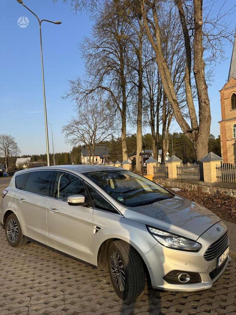 Grey Ford S-Max 2019 in Druskininkai, with an engine capacity of 2.00 L and mileage of 243 thousand km for 9100 €, photo 6 on AUTOMOTO.COM.LV