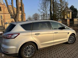 Grey Ford S-Max 2019 in Druskininkai, with an engine capacity of 2.00 L and mileage of 243 thousand km for 9100 €, photo 7 on AUTOMOTO.COM.LV