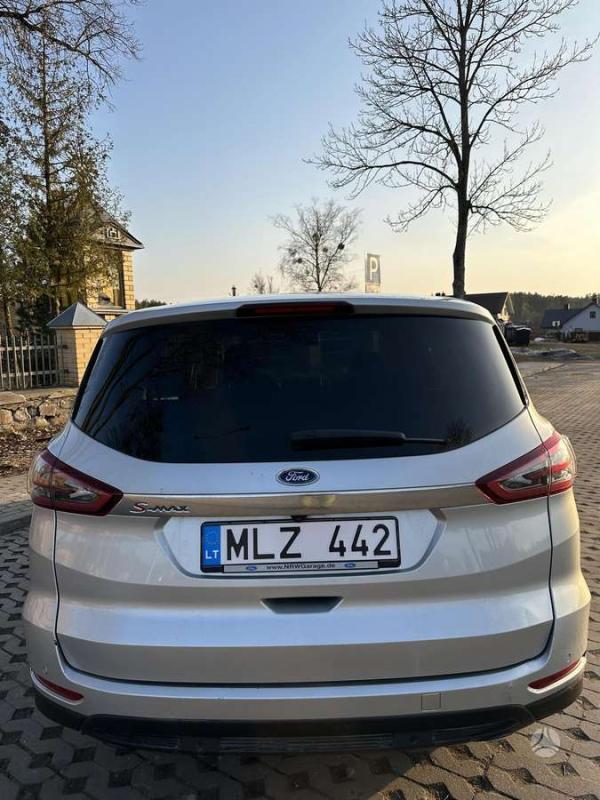 Grey Ford S-Max 2019 in Druskininkai, with an engine capacity of 2.00 L and mileage of 243 thousand km for 9100 €, photo 9 on AUTOMOTO.COM.LV
