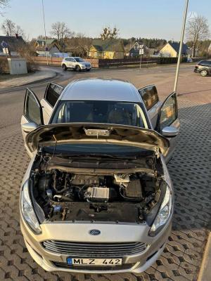 Grey Ford S-Max 2019 in Druskininkai, with an engine capacity of 2.00 L and mileage of 243 thousand km for 9100 €, photo 14 on AUTOMOTO.COM.LV