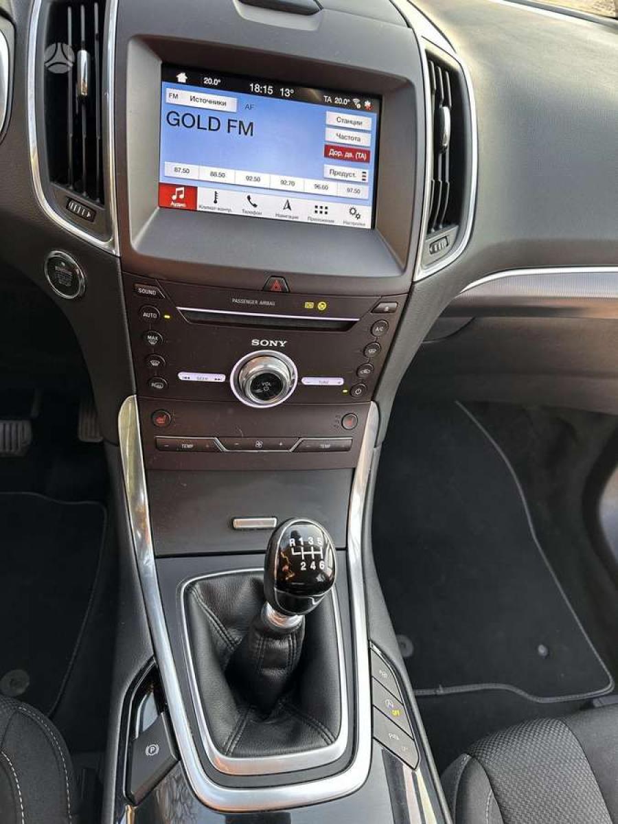 Grey Ford S-Max 2019 in Druskininkai, with an engine capacity of 2.00 L and mileage of 243 thousand km for 9100 €, photo 24 on AUTOMOTO.COM.LV