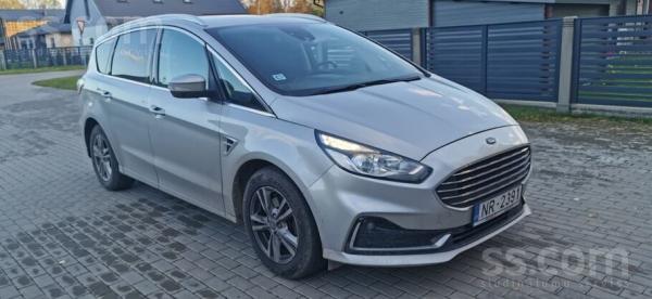 Pelēks Ford S-Max 2020 Rīga, ar dzinēja tilpumu 2.00 L un nobraukumu 210 tūkst. km par 12500 €, foto 5 vietnē AUTOMOTO.COM.LV