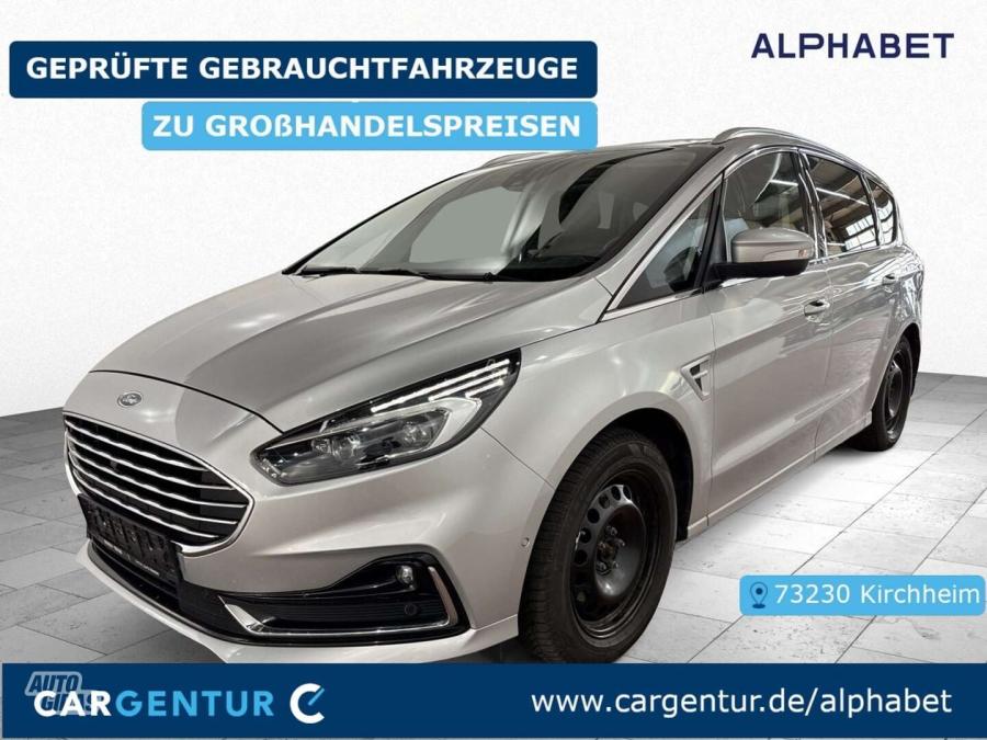 Grey Ford S-Max 2021 in Kaunas, with an engine capacity of 2.00 L and mileage of 89 thousand km for 26408 €, photo 1 on AUTOMOTO.COM.LV