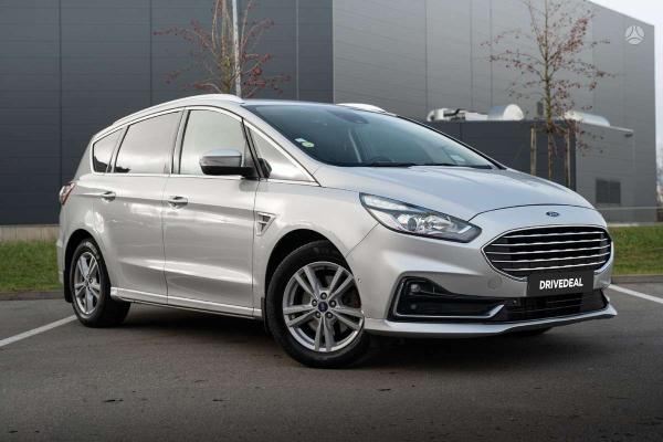 Pelēks Ford S-Max 2021 Viļņa, ar dzinēja tilpumu 2.00 L un nobraukumu 294 tūkst. km par 10900 €, foto 1 vietnē AUTOMOTO.COM.LV