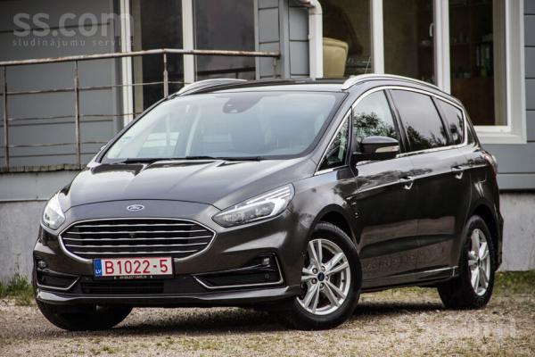 Pelēks Ford S-Max 2021 Tukums, ar dzinēja tilpumu 2.00 L un nobraukumu 210 tūkst. km par 13900 €, foto 1 vietnē AUTOMOTO.COM.LV