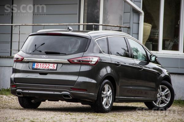 Pelēks Ford S-Max 2021 Tukums, ar dzinēja tilpumu 2.00 L un nobraukumu 210 tūkst. km par 13900 €, foto 5 vietnē AUTOMOTO.COM.LV