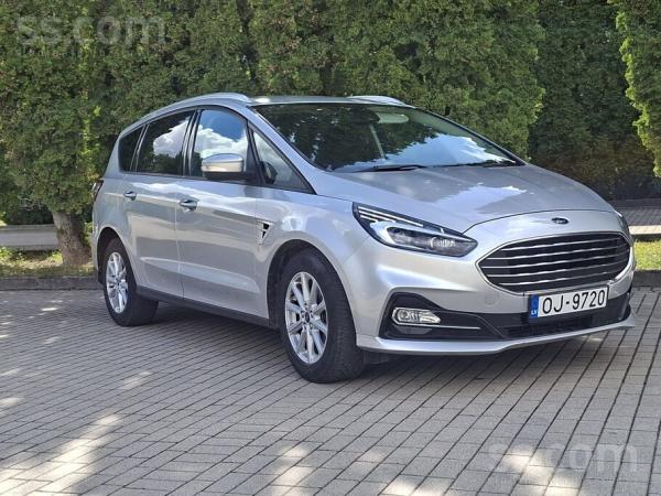 Pelēks Ford S-Max 2021 Saldus, ar dzinēja tilpumu 2.00 L un nobraukumu 195 tūkst. km par 12950 €, foto 1 vietnē AUTOMOTO.COM.LV