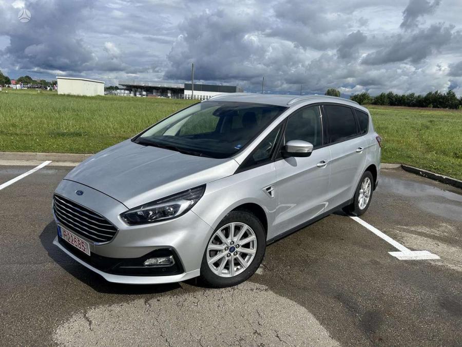 Pelēks Ford S-Max 2021 Panevēža, ar dzinēja tilpumu 1.98 L un nobraukumu 115 tūkst. km par 10400 €, foto 3 vietnē AUTOMOTO.COM.LV