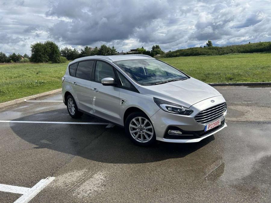 Pelēks Ford S-Max 2021 Panevēža, ar dzinēja tilpumu 1.98 L un nobraukumu 115 tūkst. km par 10400 €, foto 4 vietnē AUTOMOTO.COM.LV