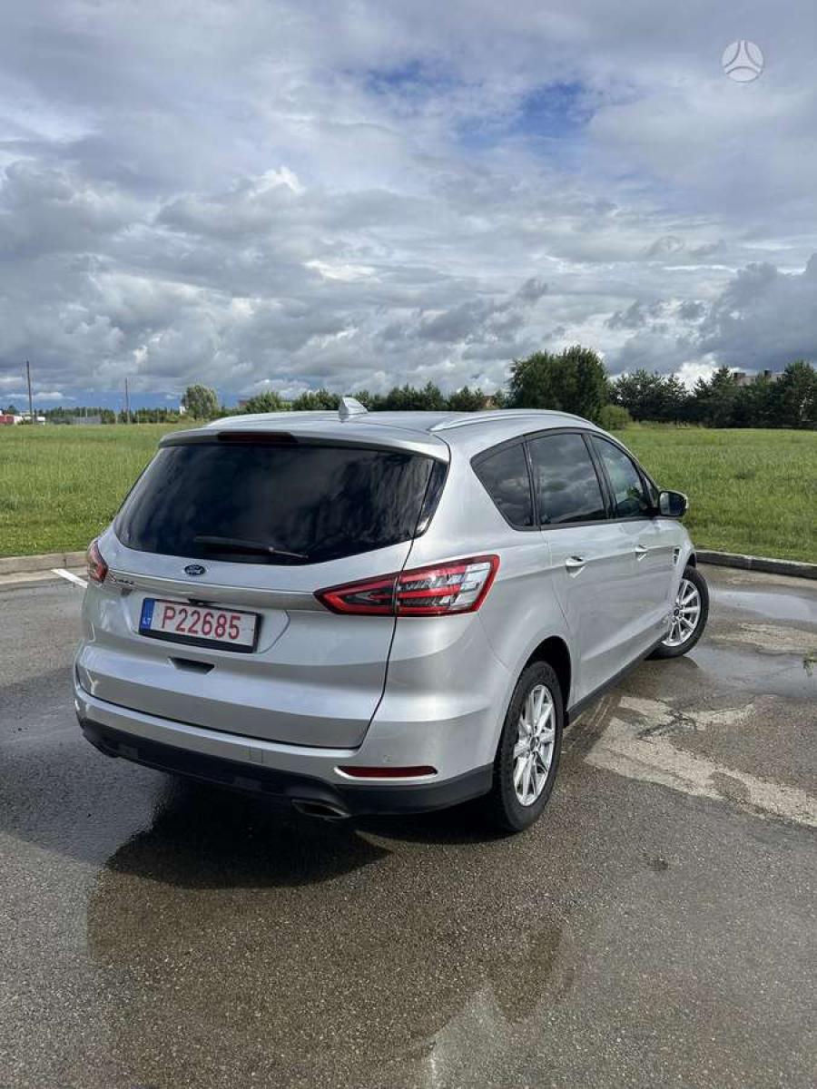 Pelēks Ford S-Max 2021 Panevēža, ar dzinēja tilpumu 1.98 L un nobraukumu 115 tūkst. km par 10400 €, foto 7 vietnē AUTOMOTO.COM.LV