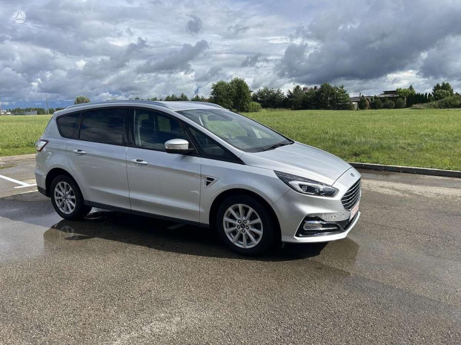 Pelēks Ford S-Max 2021 Panevēža, ar dzinēja tilpumu 1.98 L un nobraukumu 115 tūkst. km par 10400 €, foto 10 vietnē AUTOMOTO.COM.LV