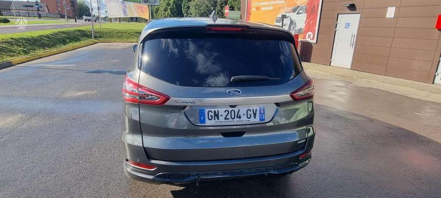 Pelēks Ford S-Max 2023 Tauragė, ar dzinēja tilpumu 2.50 L un nobraukumu 350 tūkst. km par 10900 €, foto 5 vietnē AUTOMOTO.COM.LV
