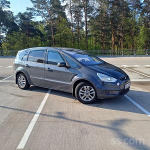 Grey Ford S-Max 2008 in Riga, with an engine capacity of 2.00 L and mileage of 369 thousand km for 2250 €, photo 9 on AUTOMOTO.COM.LV