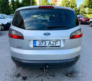 Pelēks Ford S-Max 2006 Tallina, ar dzinēja tilpumu 2.00 L un nobraukumu 388 tūkst. km par 1599 €, foto 6 vietnē AUTOMOTO.COM.LV