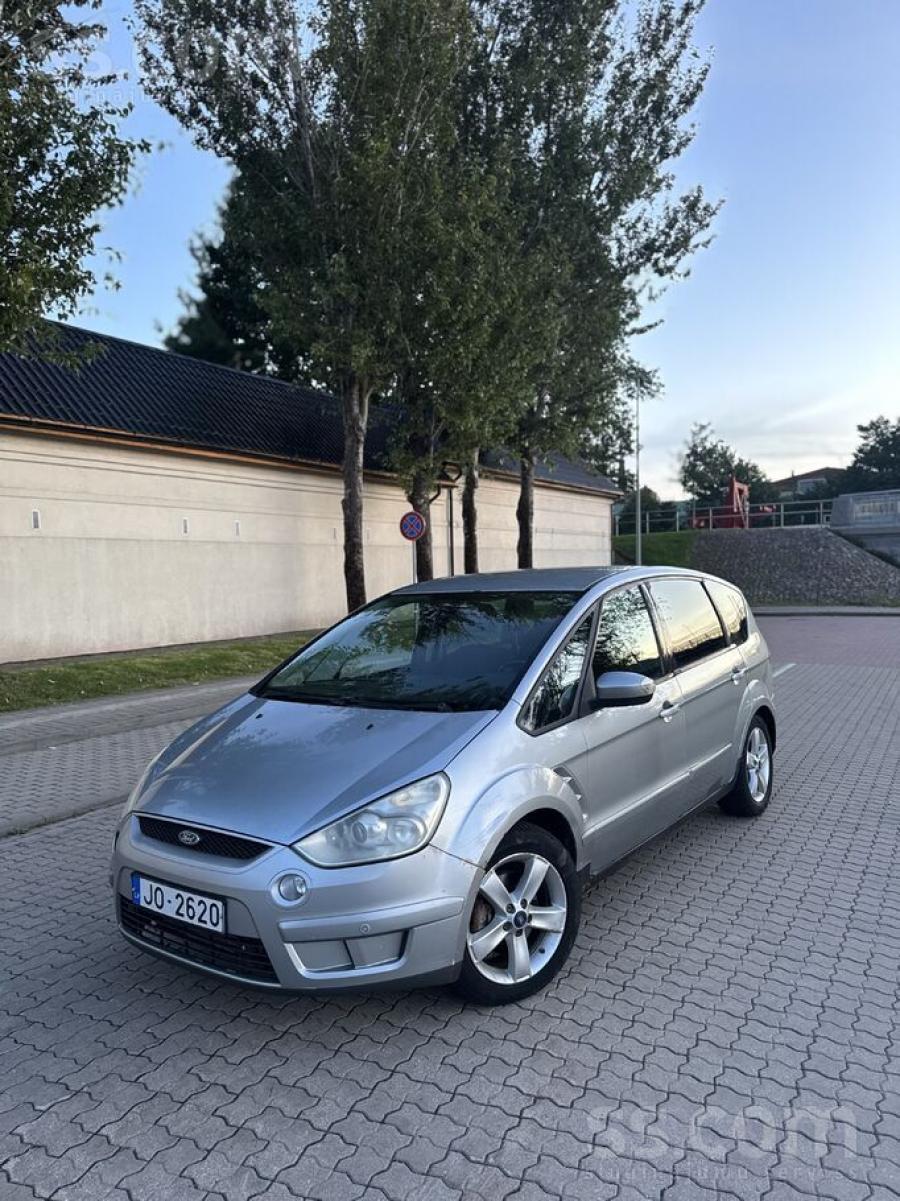 Pelēks Ford S-Max 2006 Liepāja, ar dzinēja tilpumu 2.00 L un nobraukumu 384 tūkst. km par 1700 €, foto 1 vietnē AUTOMOTO.COM.LV
