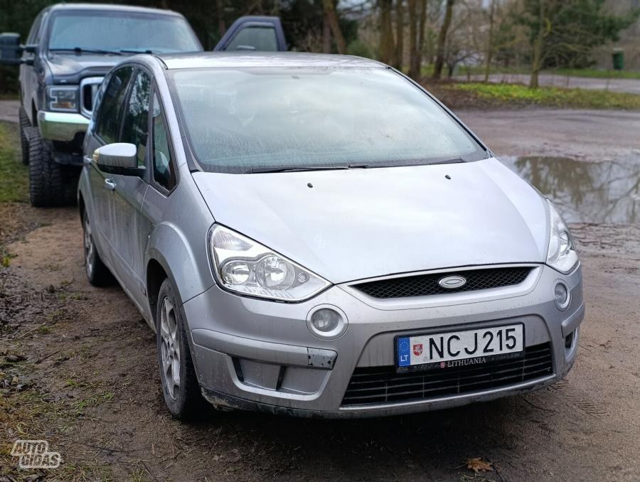 Pelēks Ford S-Max 2007 Kauņa, ar dzinēja tilpumu 1.80 L un nobraukumu 365 tūkst. km par 1399 €, foto 4 vietnē AUTOMOTO.COM.LV