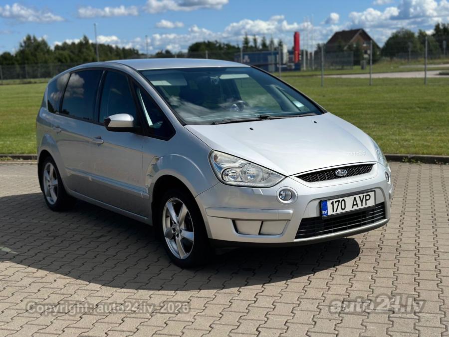 Grey Ford S-Max 2007 in Tallinn, with an engine capacity of 2.00 L and mileage of 176 thousand km for 3999 €, photo 3 on AUTOMOTO.COM.LV
