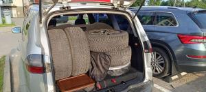 Pelēks Ford S-Max 2008 Viļņa, ar dzinēja tilpumu 2.00 L un nobraukumu 410 tūkst. km par 2250 €, foto 5 vietnē AUTOMOTO.COM.LV