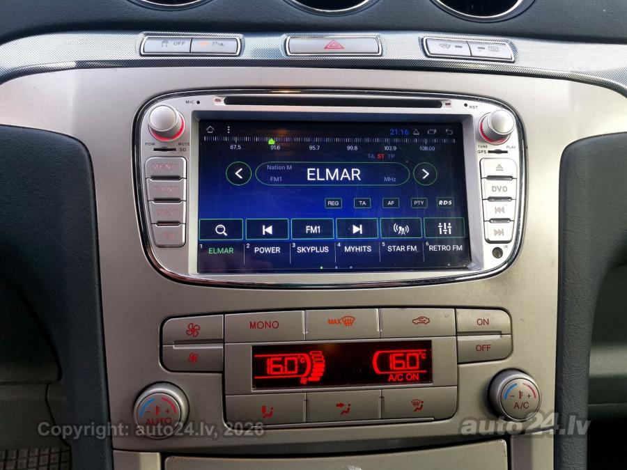 Pelēks Ford S-Max 2009 Tartu, ar dzinēja tilpumu 1.80 L un nobraukumu 310 tūkst. km par 1290 €, foto 9 vietnē AUTOMOTO.COM.LV