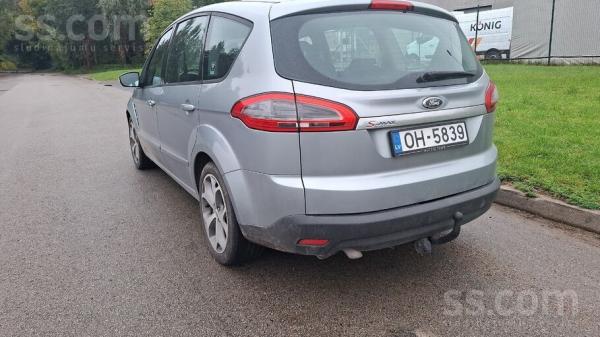 Grey Ford S-Max 2011 in Riga, with an engine capacity of 2.00 L and mileage of 340 thousand km for 3490 €, photo 7 on AUTOMOTO.COM.LV