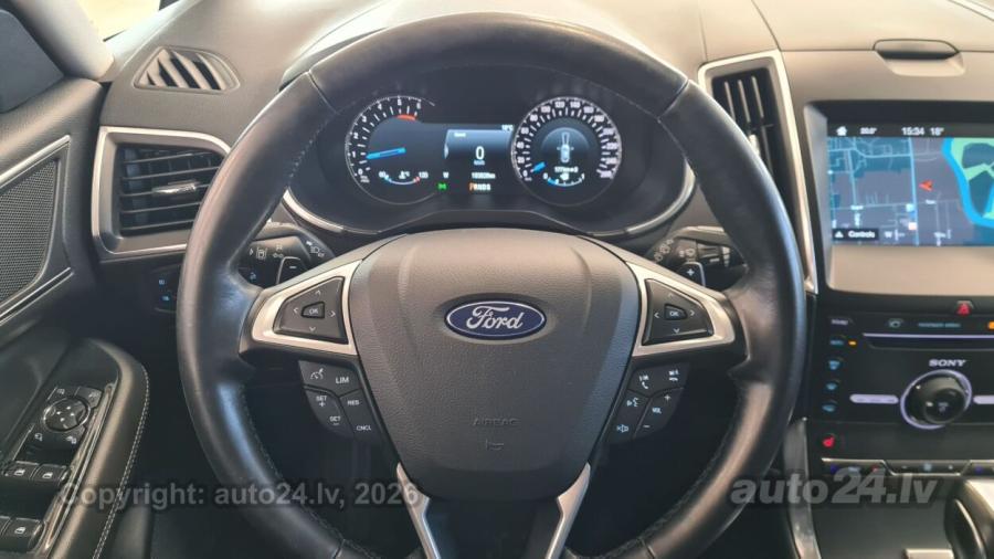 Grey Ford S-Max 2016 in Tallinn, with an engine capacity of 2.00 L and mileage of 194 thousand km for 11900 €, photo 12 on AUTOMOTO.COM.LV