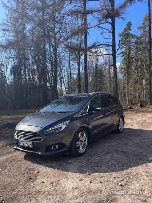 Pelēks Ford S-Max 2016 Tallina, ar dzinēja tilpumu 2.00 L un nobraukumu 210 tūkst. km par 10900 €, foto  vietnē AUTOMOTO.COM.LV